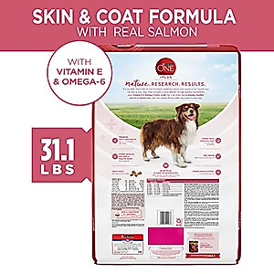 Purina ONE Natural, Sensitive Stomach Dry Dog Food, +Plus Skin & Coat Formula - 31.1 lb. Bag