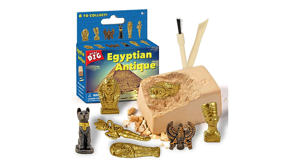 Exciting XX Excavation Dig Kit - Explore Egyptian Mummy Toys