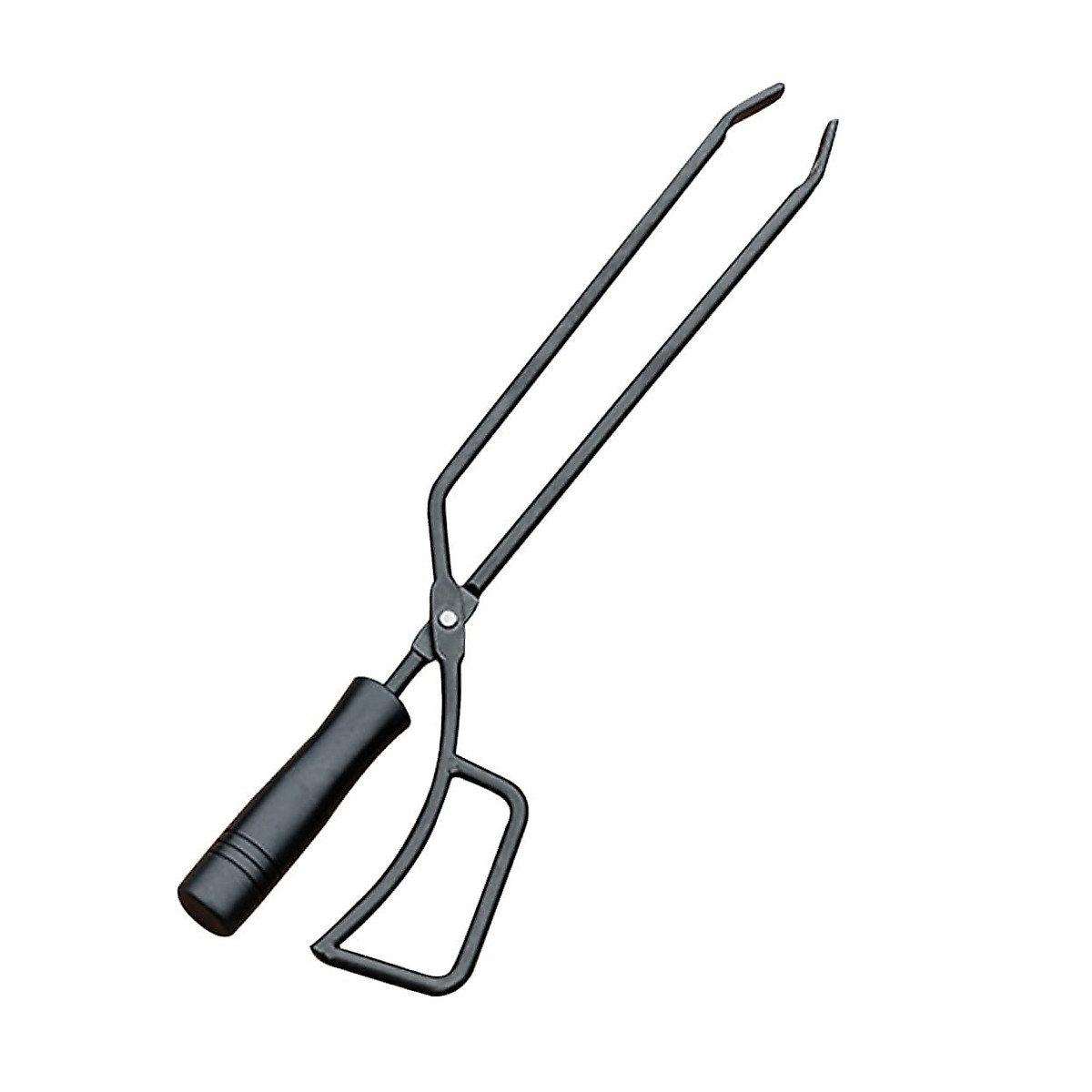 Happyyami Tongs Grill Outdoor Camping BBQ Outdoor BBQ Fireplace Charcoal Clamps Charcol Barbecue Trash Pickup Grabber Iron Long Charcoal Tong Charcoal Plier Camping Supply Large Pen Holder