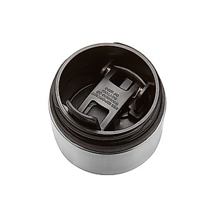 Contigo Luxe Autoseal Travel Mug, Stainless Steel Thermal Mug, Vacuum Flask, Leakproof Tumbler, dishwasher safe, Coffee Mug with BPA Free Easy-Clean Lid, Stainless Steel, 360 ml