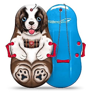 Sno-Storm 36in Foam Winter Kiddy Snow Sled 2-Pack, Multi Character, (AZ21-SBSL360-2PK)