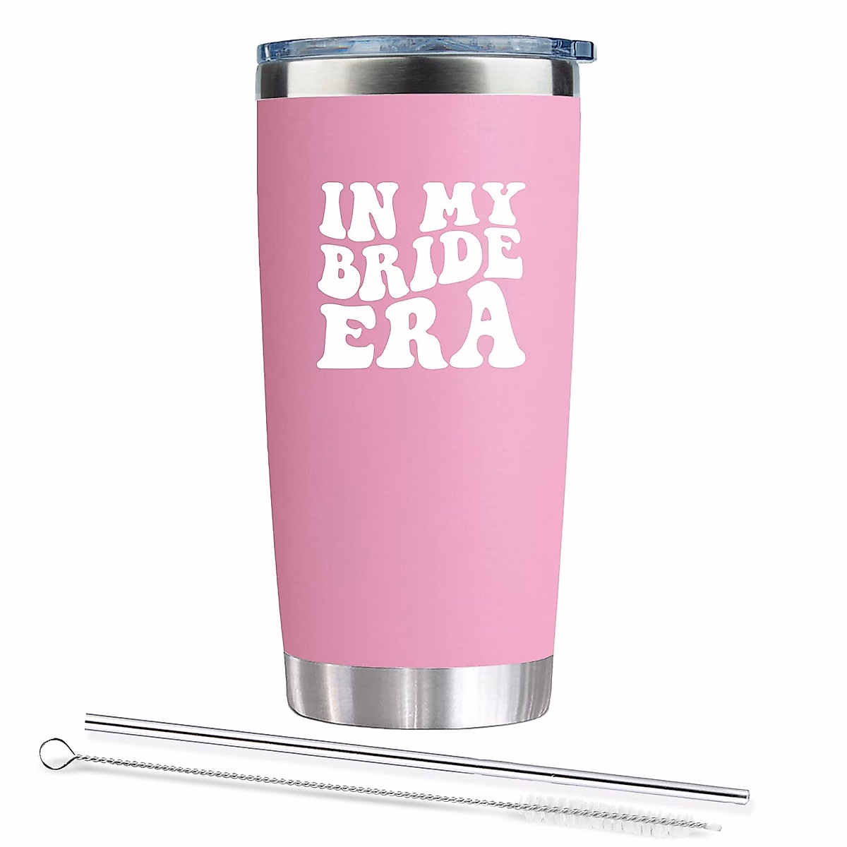 Engagement Gift For Her, Women, Friends - Bridal Gifts For Bride - Funny Newly Engaged Gifts Ideas For Singer Merch Fans Mug - In My Bride Era Tumbler 20 Oz - Engagement Present Cup For Bride To Be