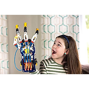 Thames & Kosmos Mega Cyborg Hand STEM Experiment Kit | Build Your Own GIANT Hydraulic Hand | Amazing Gripping Capabilities | Adjustable for Different Hand Sizes | Learn Hydraulic & Pneumatic Systems