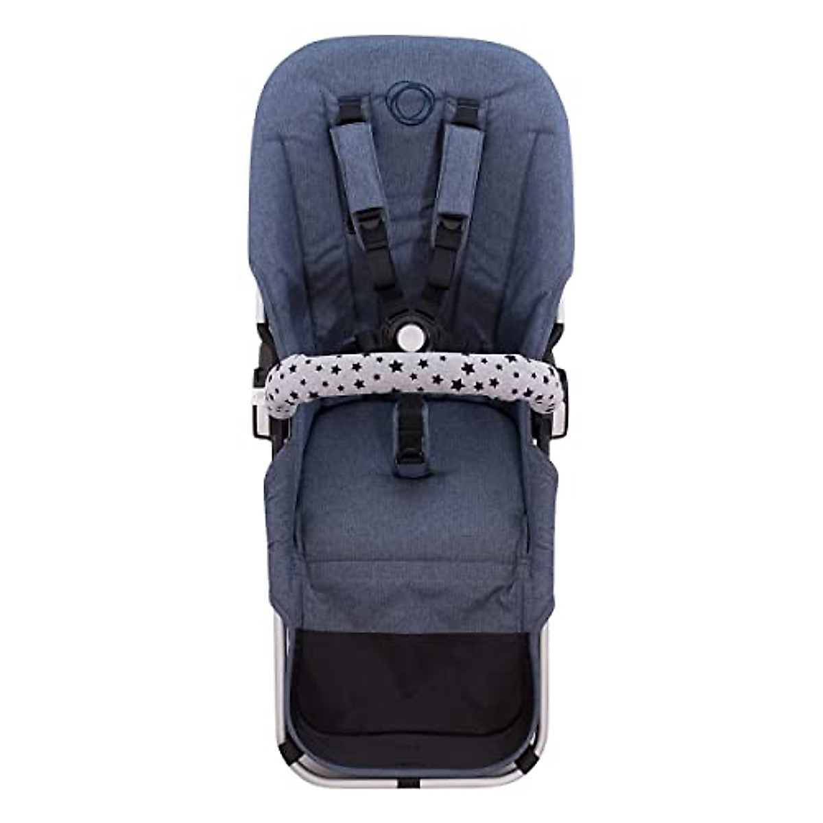 JYOKO Kids Covers Handle, Covers Railing for Stroller (Black Star, Regular)