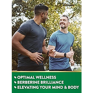 Nature's Truth Berberine 500mg | 60 Capsules | Vegan, Non-GMO, and Gluten Free Supplement