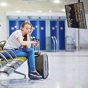 WALI Ceiling TV Mount, Full Motion Adjustable TV Mount Bracket Fits Most Ultrawide LED, LCD, OLED 4K TVs 37 to 70 inch, up to 110lbs, VESA 600x400mm (CM3770), Black