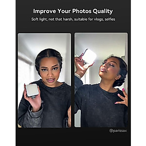 SmallRig P96 LED Video Light, Portable Camera Lights, 96 LED Beads for Photography Video Lighting, Rechargeable 2200mAh CRI 95+ 2700-6500K w 3 Cold Shoe 3286B