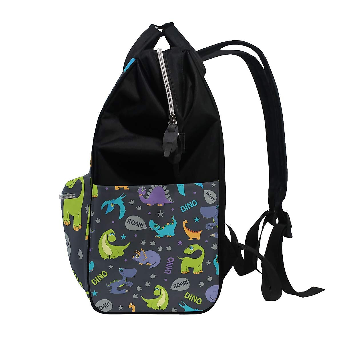 Cute Dinosaurs Diaper Bag Travel Backpack - Large Baby Nappy Bag Organizer(e)