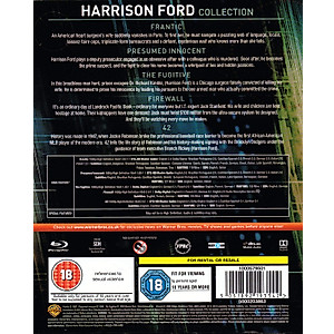 Harrison Ford 5-Film Collection (Frantic / Presumed Innocent / The Fugitive / Firewall / 42)