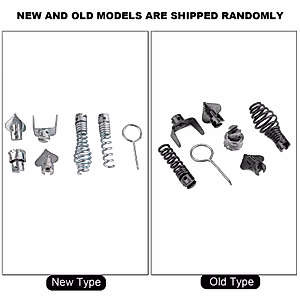 Watris Veiyi Drain Cleaner Combination Cutter Head Set, 7 PCS 16mm Manganese Steel Pipe Dredge Cutter Heads for Pipeline Dredging Machine