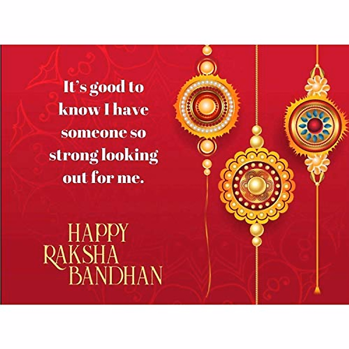 Amba Handicraft Rakhi/Rakhi for brother/Rakhi Set/rakhi for brother and Bhabhi/Rakhi card/Rakhdi/Send rakhi to USA/Rakhi for Brother with Gift Set/Rakhee