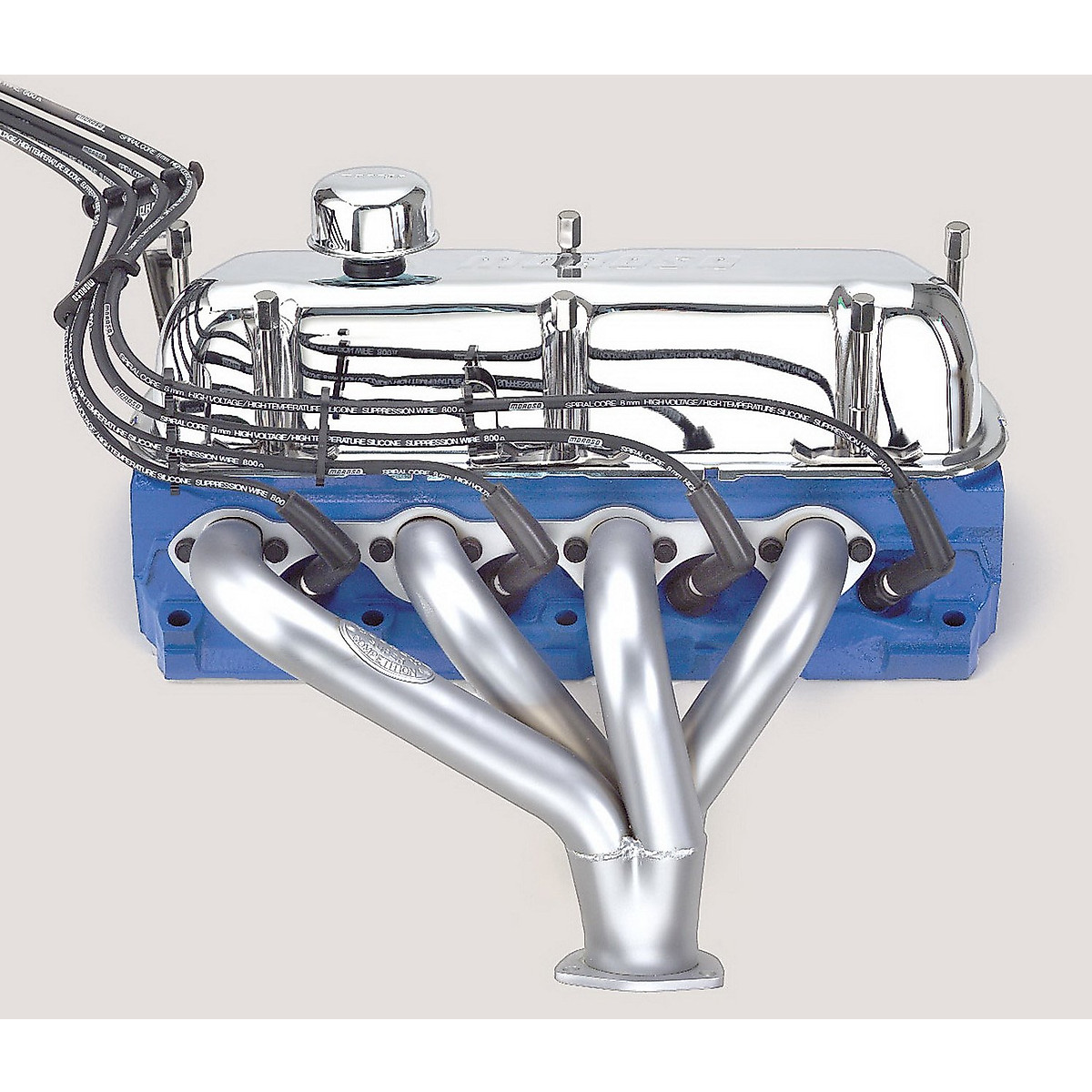 Moroso 72133 Wire Loom Kit, Small Block Ford, Black