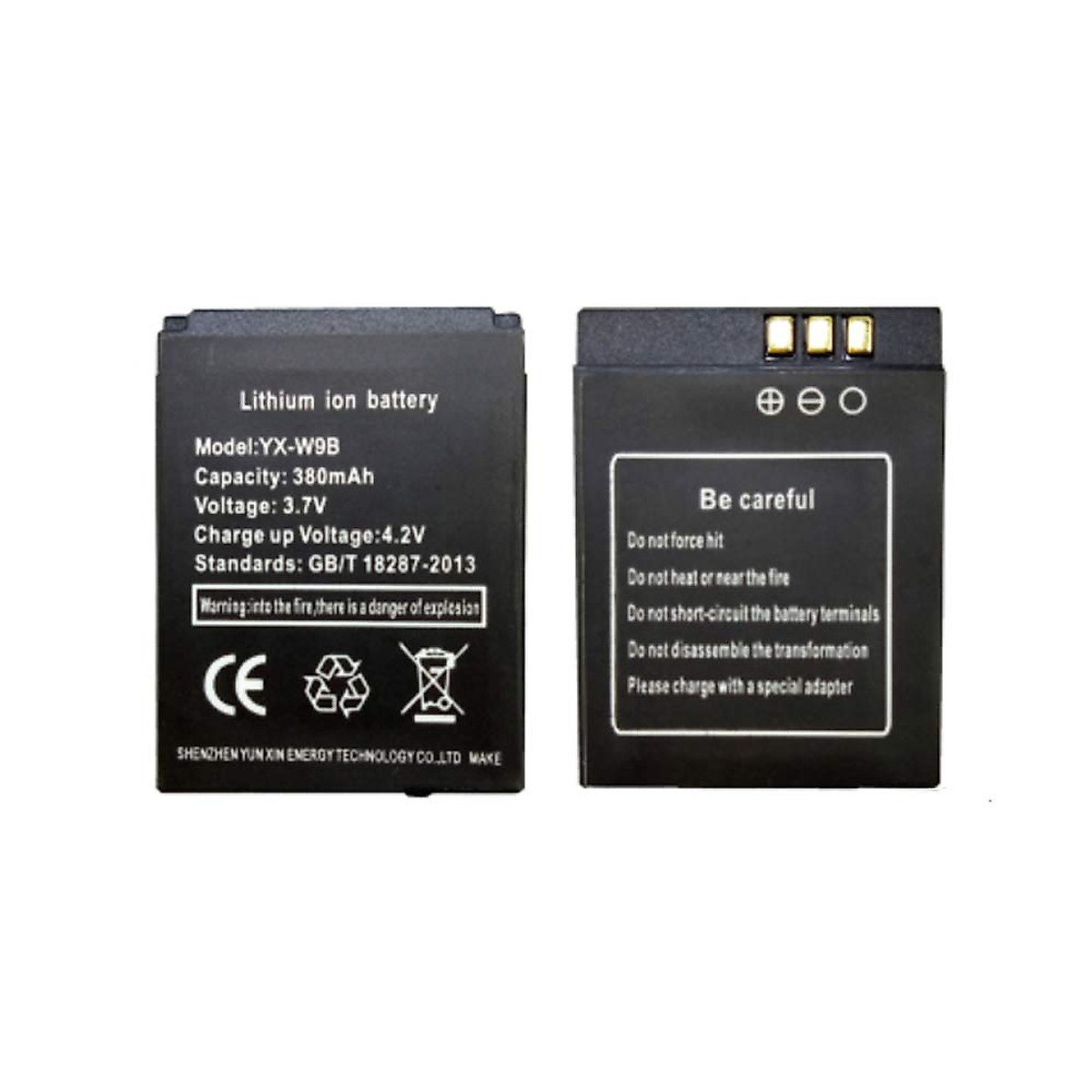 OCTelect yx-w98 Smart Watch Batteries with 380MAH