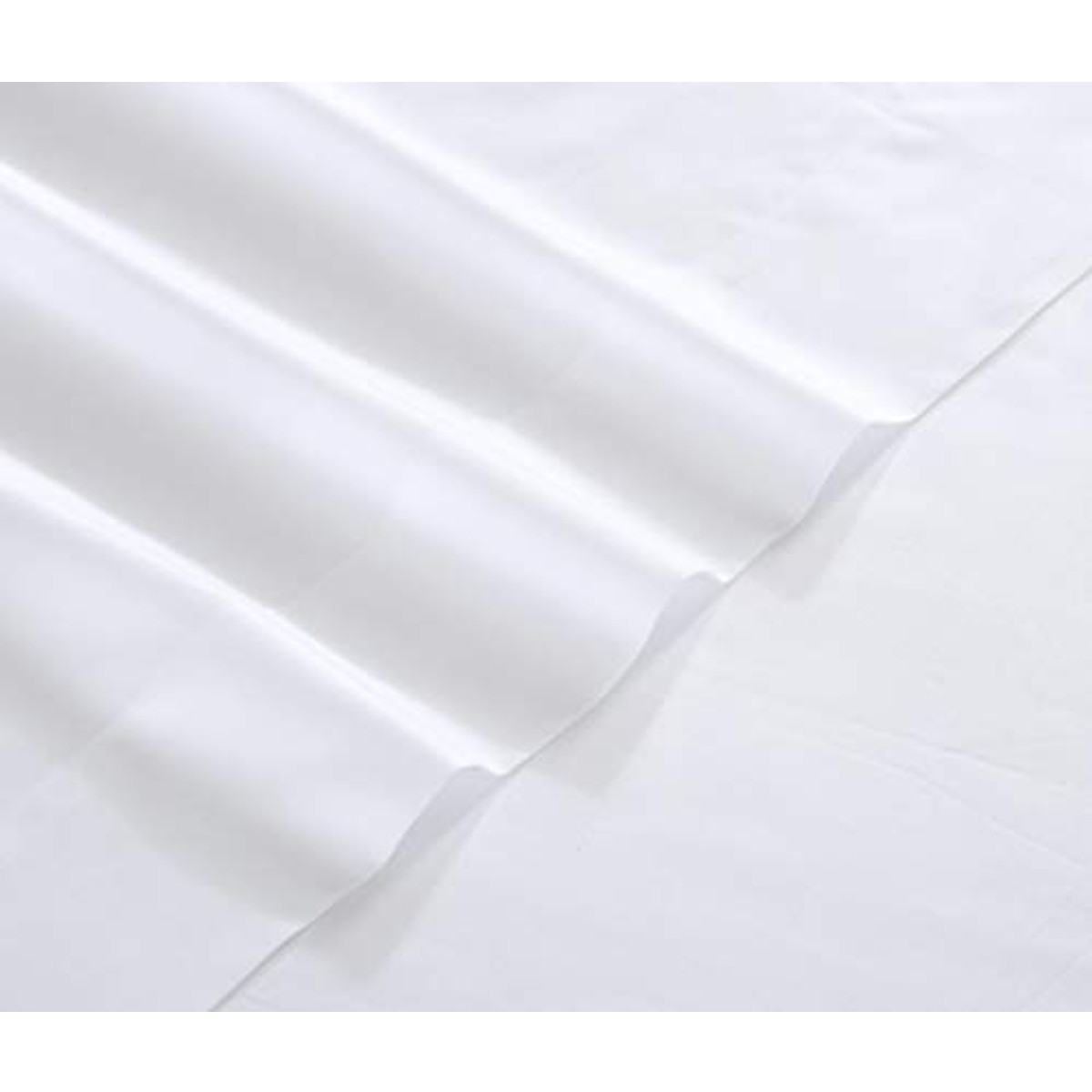 Laura Ashley Home | Tencel Collection | Bed Sheet Set - Silky Soft, Moisture-Wicking & Breathable Bedding, King, Augusta White