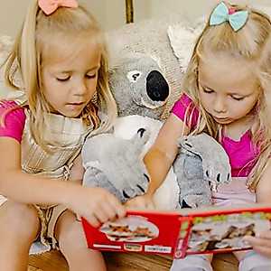 Melissa & Doug Lifelike Plush Koala Stuffed Animal (13.5W x 14H x 12D in)