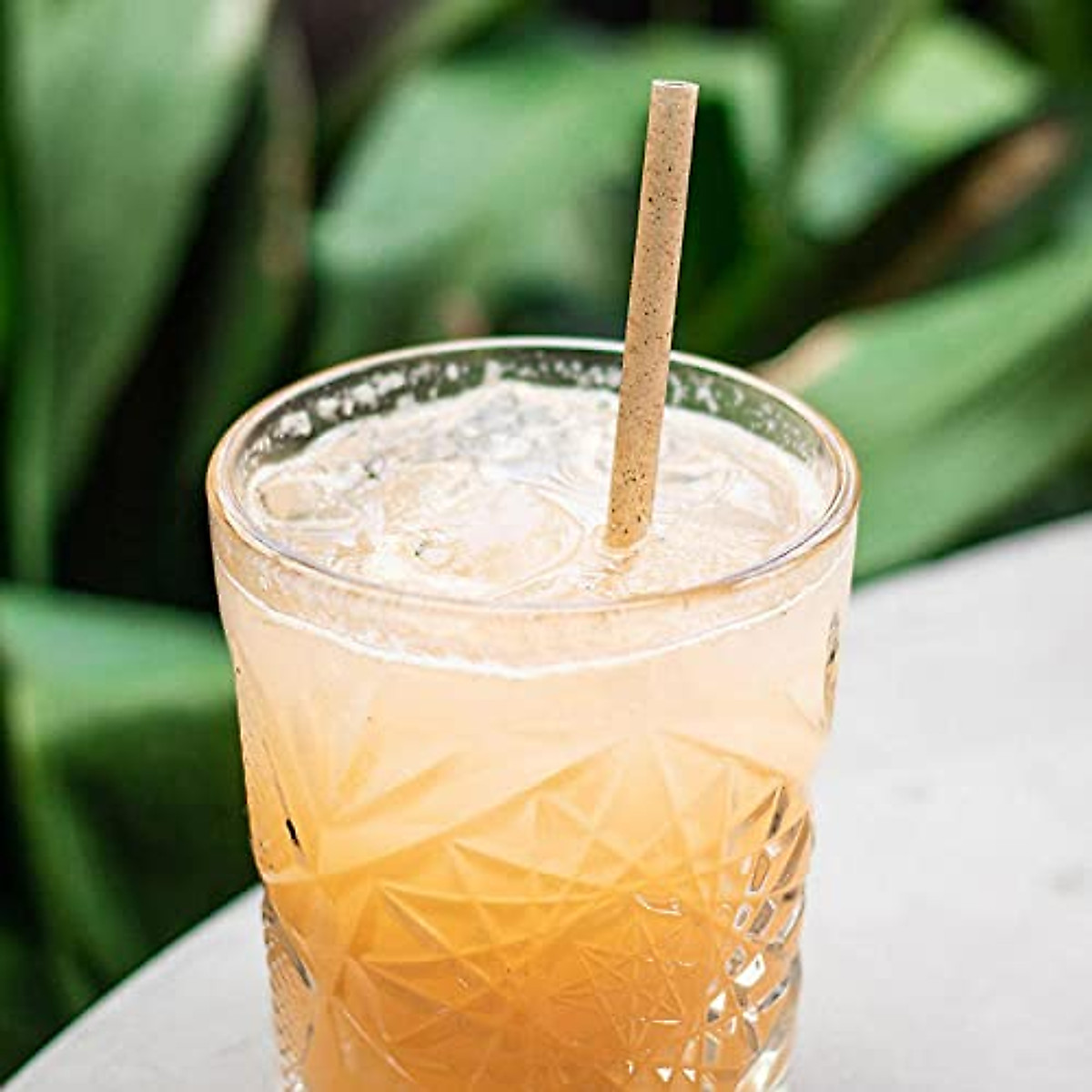 GREENPRINT 2000 Pack Agave Fiber Cocktail Straws Alternative to Plastic Straws & Paper Straws, Plant Based (Natural 5.75, 2000)