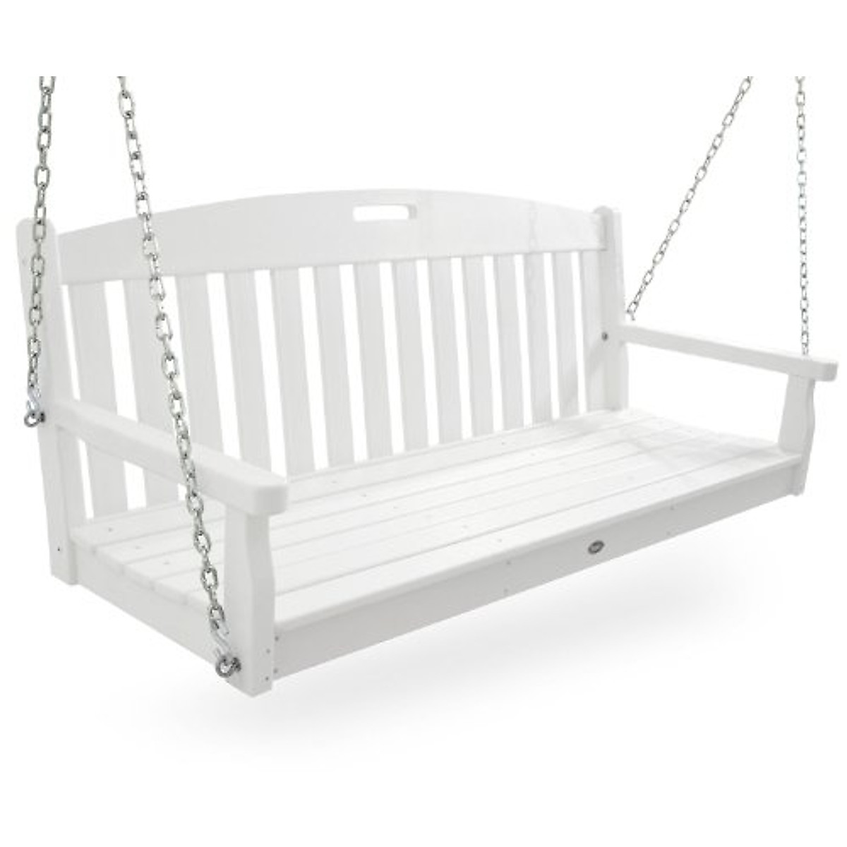 Trex Outdoor Furniture Yacht Club Swing, Classic White