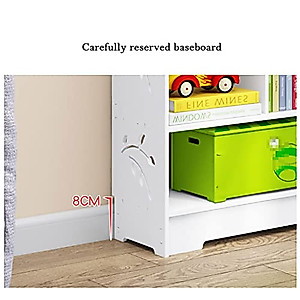 TISTIK Librero Estantería 5 Cube Bookcase Freestanding 3 Tier Open Bookshelf Modern Toy Storage Rack MDF Storage Display Cabinet for Bedroom Living Room Organizer Decor