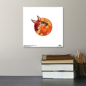 Trends International Gallery Pops Miraculous: Tales of Ladybug & Cat Noir - Rena Rouge Badge Wall Art Wall Poster, 12.00" x 12.00", Unframed Version