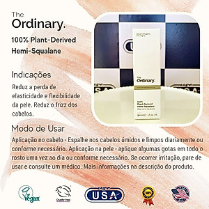 The Ordinary 100% Plant-derived Squalane 30ml (Pack of 2)