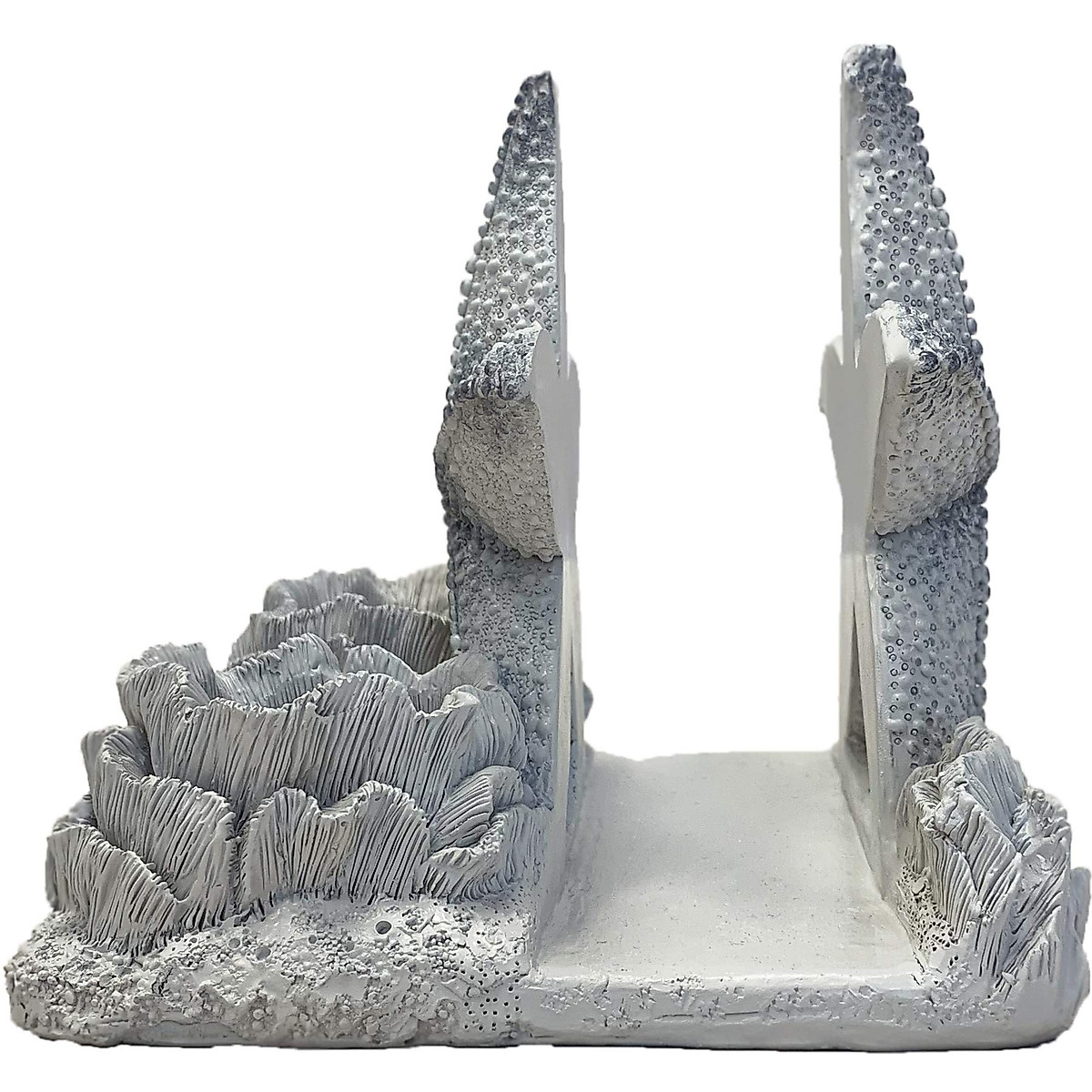 World of Wonders "Under the Seasoning" Ocean Harmony Series Elegant Starfish Napkin Holder Salt and Pepper (3 Piece Set) | Beach House Shabby Chic Sea Life Marine Nautical Home Decor Accent - 6.5"