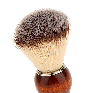 barenx Set 2pcs Men ' S Hair Beard Remove Tool Shaving Brush with Soap Cream Bowl Mug