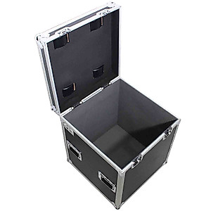 ProX XS-UTL4 ATA Utility Flight Travel Heavy-Duty Storage Road Case with 4" in casters – 22.5"x22.5"x25" Exterior