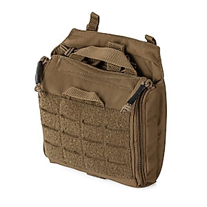 5.11 Tactical Unisex Flex TacMed Pouch, Zip Pocket Attachable Bag, Kangaroo, Style 56662