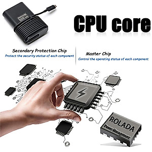 65W 45W USB C Charger for Dell Laptop, Latitude 5420 7420 5520 7390 7370 5290 7275 7400 7410 7310, Chromebook 3100 3380 3400 5400 P28T P29T P30T, XPS 13 9250 9360 9365 9370 9380 9350 9550 Power Cord