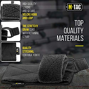 M-Tac Universal Gun Holster for Concealed Carry CCW Holster - Handgun Storage - Pistol Concealed Carry Holster for Men and Women (Black)