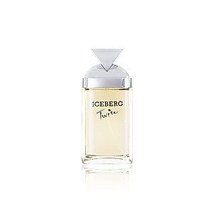 ICEBERG Twice Woman - Floral Aquatic Fragrance For The Modern Woman - Fresh And Bright Feminine EDT Spray Perfume For Women - Invigorating Notes Of Freesia, Cyclamen, Amber, Sandalwood - 3.3 Oz