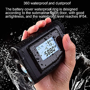 FIDDAA Golf Rangefinder,6X Hunting Laser Rangefinder,LCD Screen Display,