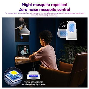 Flying Insect Trap 20PCS Glue Boards - Mosquito Killer Indoor - Gnat, Moth, Fruit Flies, Fly Traps - Attractant Catcher with UV LED Light Bug Zapper for Indoors, Home, Office - 2 PCS wacieo