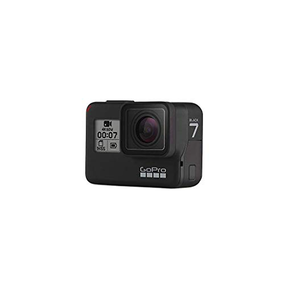 GoPro HERO7 Black Waterproof Digital Action Camera with Touch Screen 4K HD Video 12MP Photos Live Streaming Stabilization (Renewed)