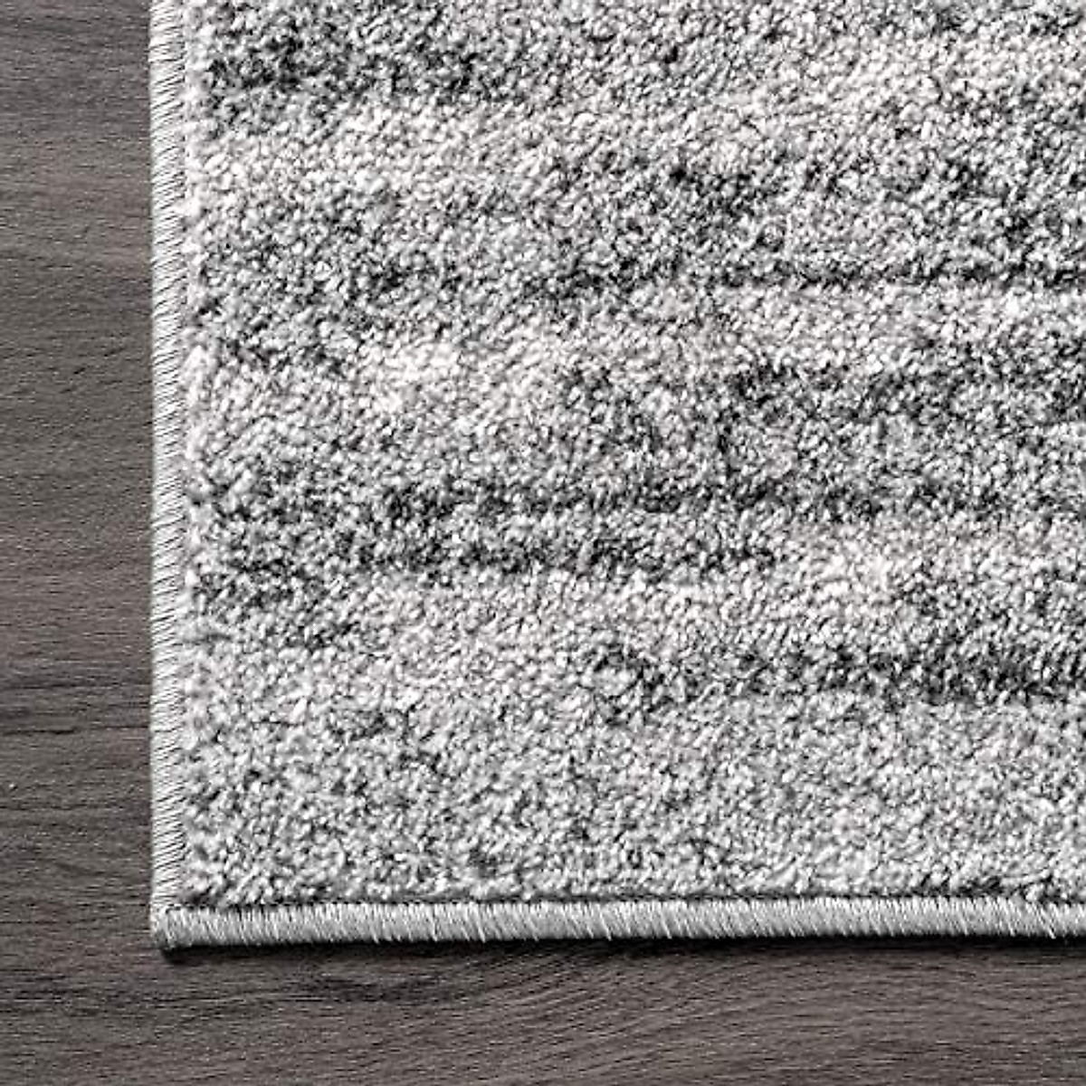 nuLOOM Sherill Abstract Transitional Area Rug, 6' 7" x 9', Grey