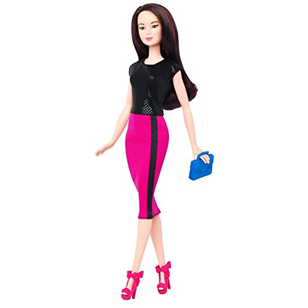 Barbie Fashionista Asian Doll with 2 Additional Outfits