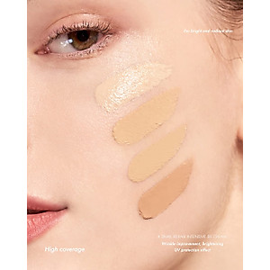 MIZON Snail Repair Blemish Balm, Multifunctional BB Cream with Snail Mucus Filtrate, Skin Care and Makeup Coverage, Strenghtens Skin Elasticity, Improves Fine Wrinkles(#21)