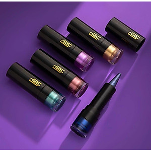 Black Radiance Metalicious Metallic Lipstick Lip Sculptor Gold Star