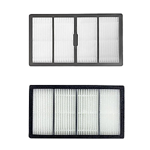 Theresa Hay Replacement Parts Fit for iRobot Roomba s9 (9150) s9+ s9 Plus (9550) s Series Wi-Fi Connected Robot Vacuum Kits (2 Rubber Brushes, 4 Filters, 6 Side Brushes)