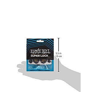 Ernie Ball Super Locks, Black (P04601)