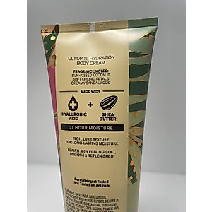 Bath and Body Works Copper Coconut Sands Ultimate Hydration Body Cream 8 Ounce Full Size