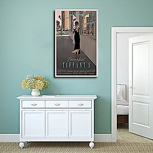 Breakfast at Tiffany's Movie Canvas Poster Bedroom Decor Sports Landscape Office Room Decor Gift Unframe-style 12x18inch(30x45cm)