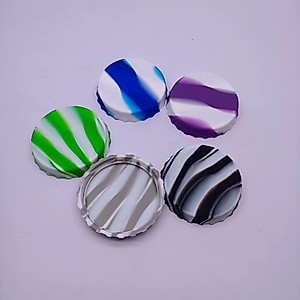 5 pcs Soda / Beverage / Beer Can Lids, Can Covers, Can Caps, Can Stopper/ Can Saver, Fits standard soda cans, a2055
