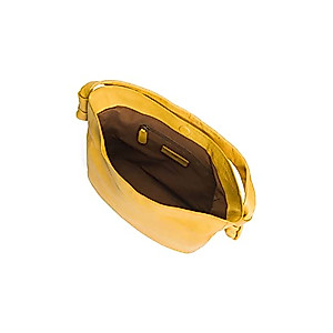 Frye Womens Nora Knotted Hobo Bag, Yellow, One Size US