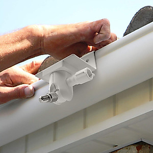 Aobelieve Gutter Mount for eufyCam 2C and eufyCam 2C Pro Camera, White