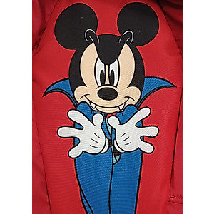 Loungefly X LASR Exclusive Disney Count Mickey Coffin Convertible Crossbody Bag - Cute Backpacks Festival Backpack Goth Fashion Disneybound