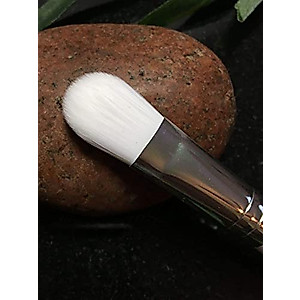 Bare Essentials Living - Clay Face Mask Brush (1 Pack, White) Dual Soft Silicone Face Mask Applicator Brush Tool, Great Facial Essentials, Moisturizer Applicator & Skincare Brush for Facials