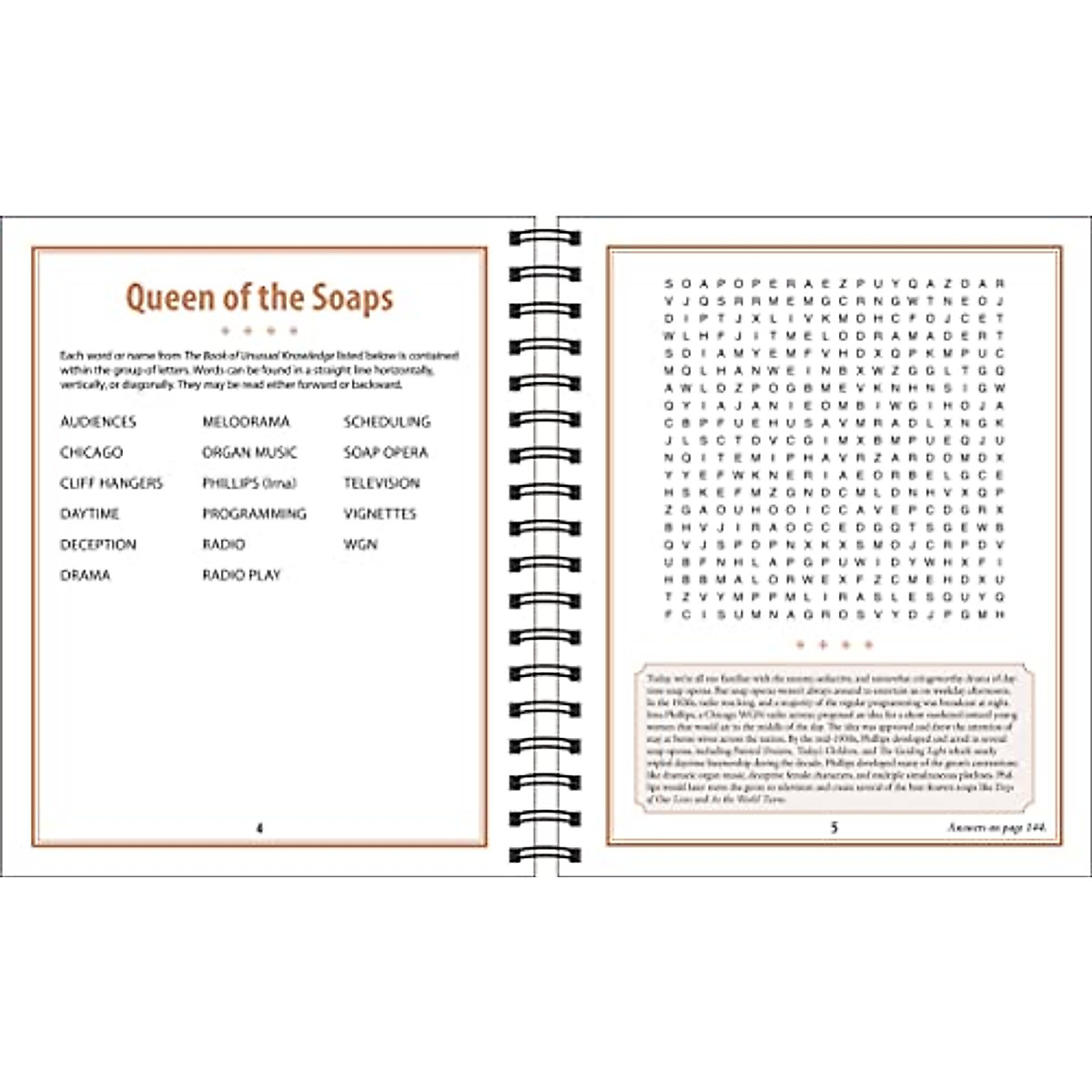 Brain Games - Unusual Knowledge Word Search Puzzles