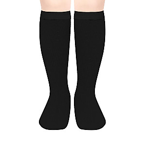 Kids Soccer Socks Toddler Soccer Socks Girls Boys Soccer Socks Toddler Knee High Socks Stripe Kids Tube Socks Youth Baseball Socks Sport Uniform Soccer Socks Pink White & Hot Pink White One Size