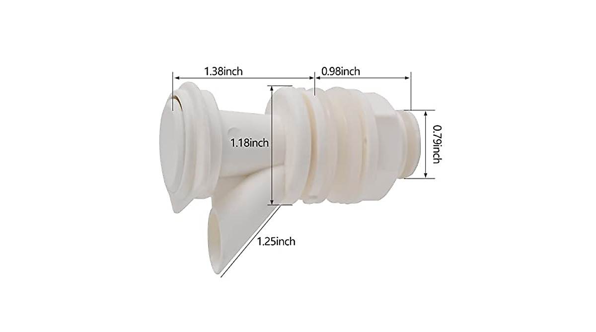 Push Button Spigot Replacement for Beverage Coolers